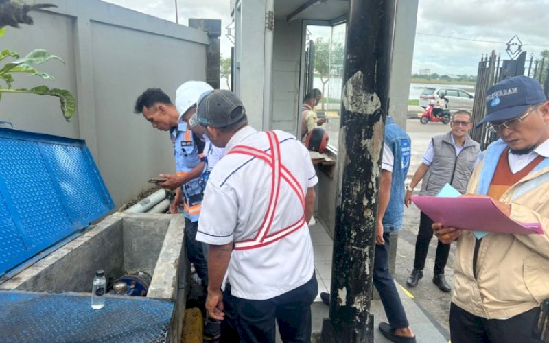 PDAM Makassar Cek Pengguna Meter Besar, Beni Iskandar: Hindari ...
